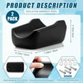 New Arrivals 2 Pcs Rollator Armrest Pad Upright Walker Forearm Pads ...