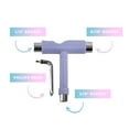C7skates All-in-One Multifunction Skate Tool T-Tool (Purple) - Walmart.com