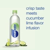 Smartwater Vapor Distilled Premium Water, Cucumber Lime Flavor ...