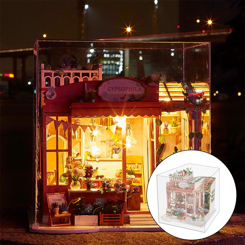 de DIY de bricolaje Modelo de flores de construcción de DIY para ...