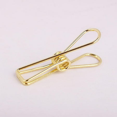Gold Small Metal Clips - Versatile Utility Clips30pcs | Walmart Canada