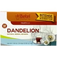 Betel Natural Premium Dandelion Detox Tea - 24 Bags, Organic for Liver ...