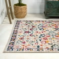 JONATHAN Y MDP200B-4 Modern Persian Boho Floral Beige/Multi 4 ft. x 6 ...