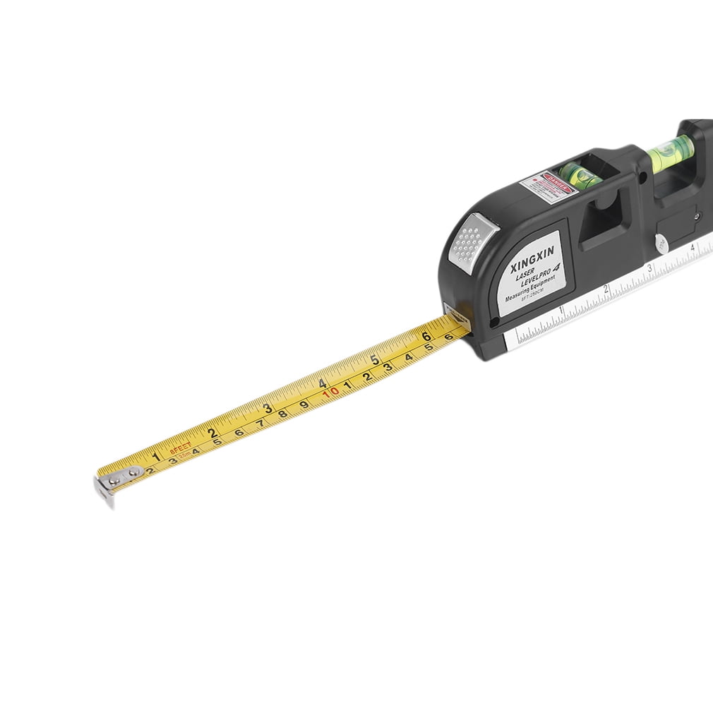Laser Level Marking Scale with Tape Measure Horizontal Vertical Cross ...