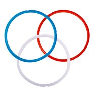 Instant Pot Official 8-piece Cook/Bake Set: 2 Pans, 2 Wire Racks, 2 Red ...