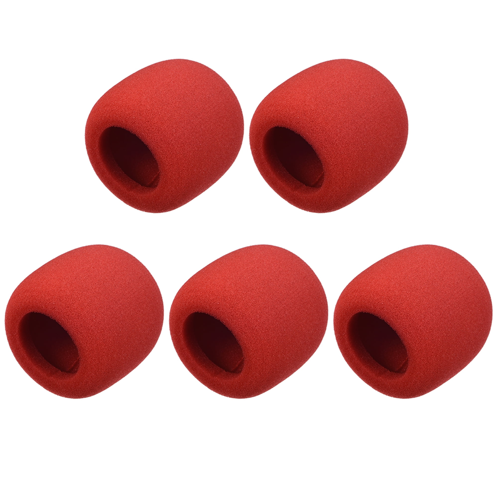 5PCS Thicken Ball-Type Sponge Foam Mic Cover Handheld Microphone ...
