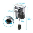 DaToo Aquarium Hang-On Filter Small Fish Tank Waterfall Filtration ...