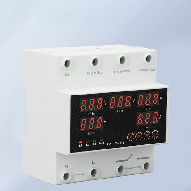 Interruptor De Transferencia Automática Trifásico De 4 Cables ...