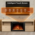 Electactic Free Standing Fireplace, Remote Control, 60'', Electric ...