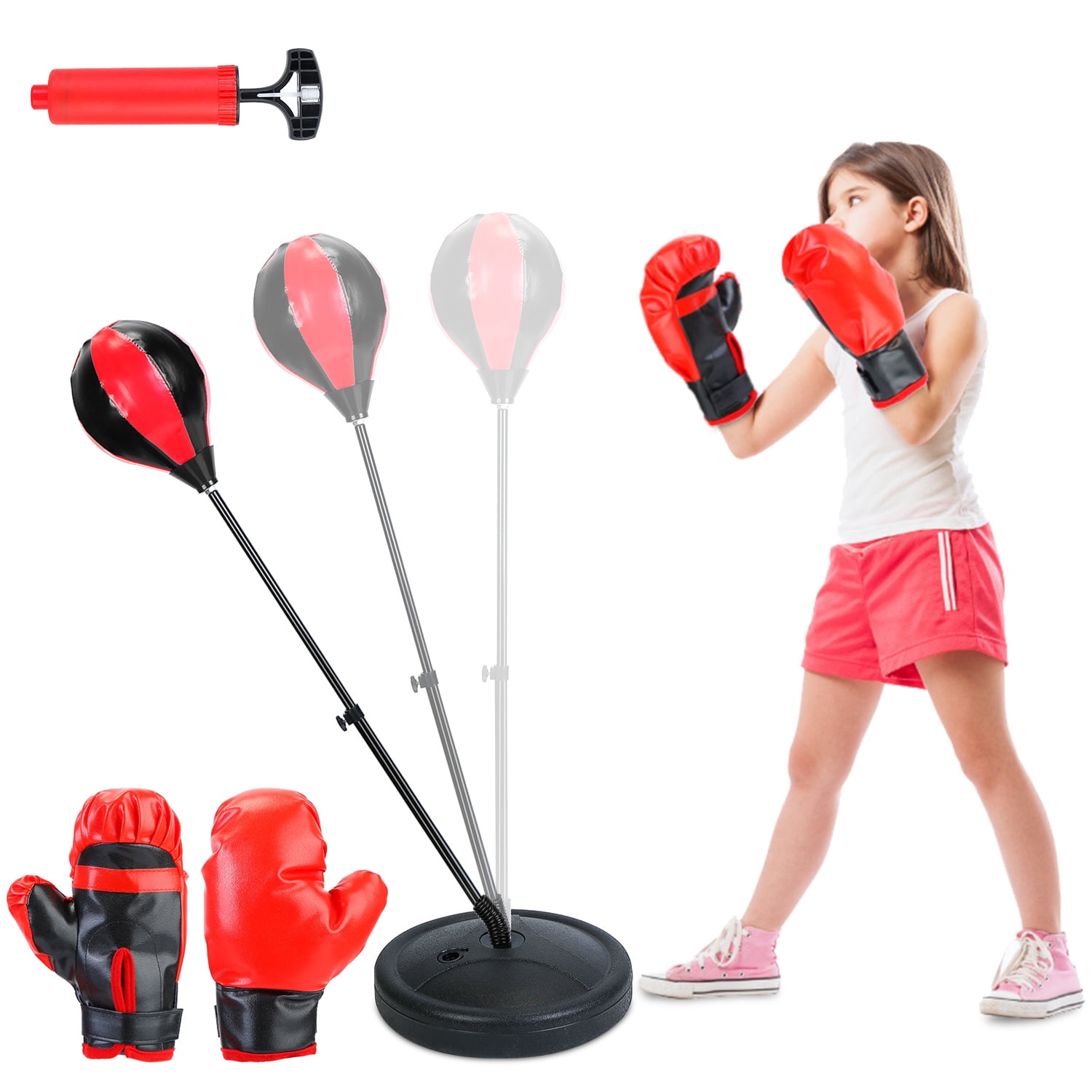 iMountek Punching Bag For Kids Junior Boxing Set With Boxing Gloves ...