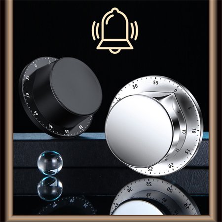 Mechanical Kitchen Timer Portable Small Refrigerator BBQ Countdown ...