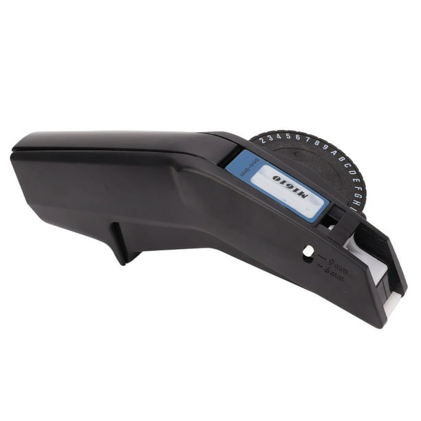 Manual Label Maker Label Writer Embossing Label Printer Clear Number ...