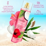 Bodycology Coconut Hibiscus Body Mist 8 fl oz, Exotic Scent with ...