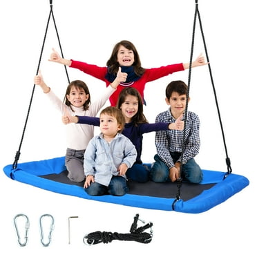 Swurfer The Original Stand Up Surfing Swing, Bamboo Outdoor Swing for ...