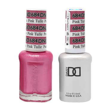 DND 684 Pink Tulle Gel & Matching Polish Set - DND Gel & Lacquer ...