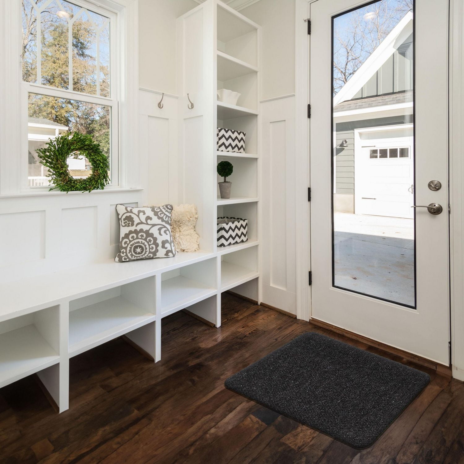 Click here for Ecarpet Hobnail Black Mat 18 X 27 1 Ft 8 X 2 Ft 9 prices