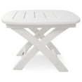 POLYWOOD® Nautical Recycled Plastic Outdoor Side Table - Walmart.com