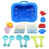 Scentos Scented No Mess Indoor/Outdoor Sandbox Play Table with Tools ...