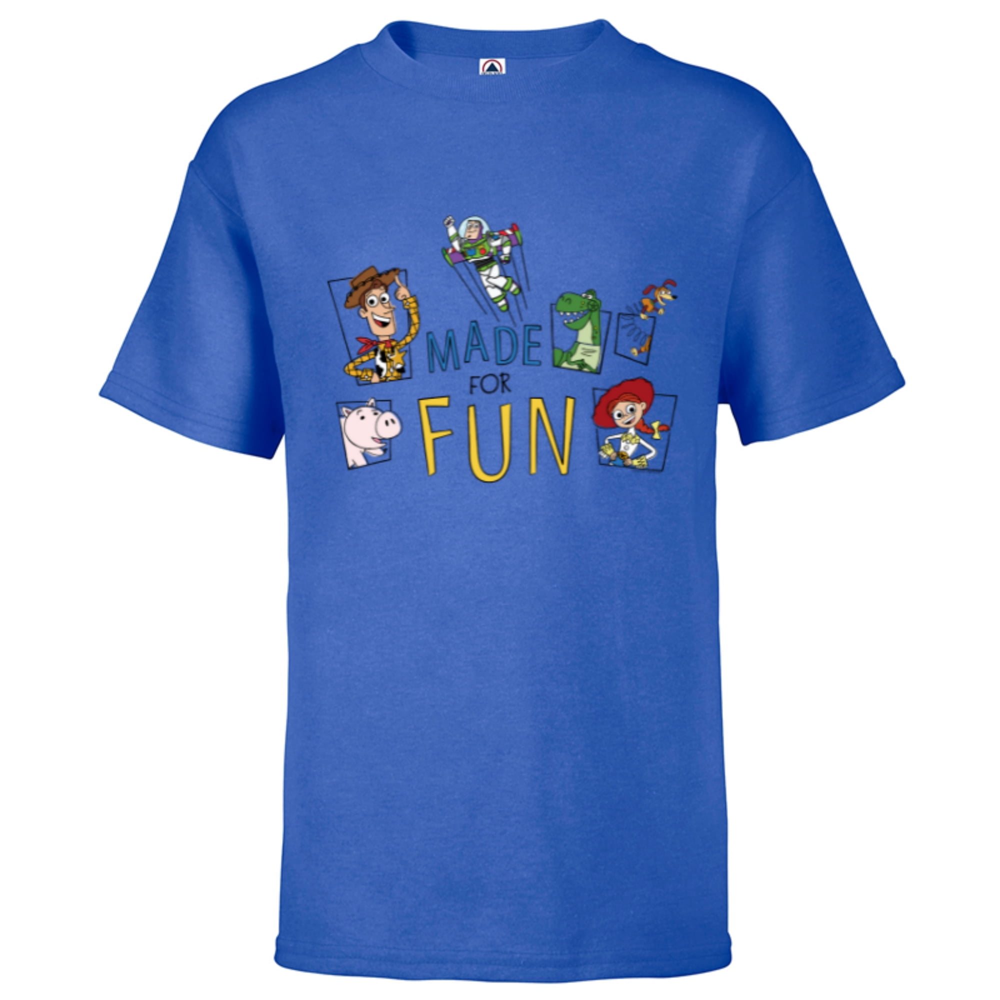 Disney PIXAR Toy Story Crew Made for Fun - Short Sleeve T-Shirt for ...