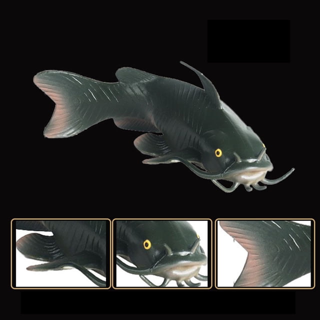 Catfish Statue Toy for Freshwater Fish Education and Shelf Decoration ...