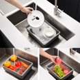 2-in-1 Dish Basin Set For Washing Dishes in Kitchen Sink, With Filter ...