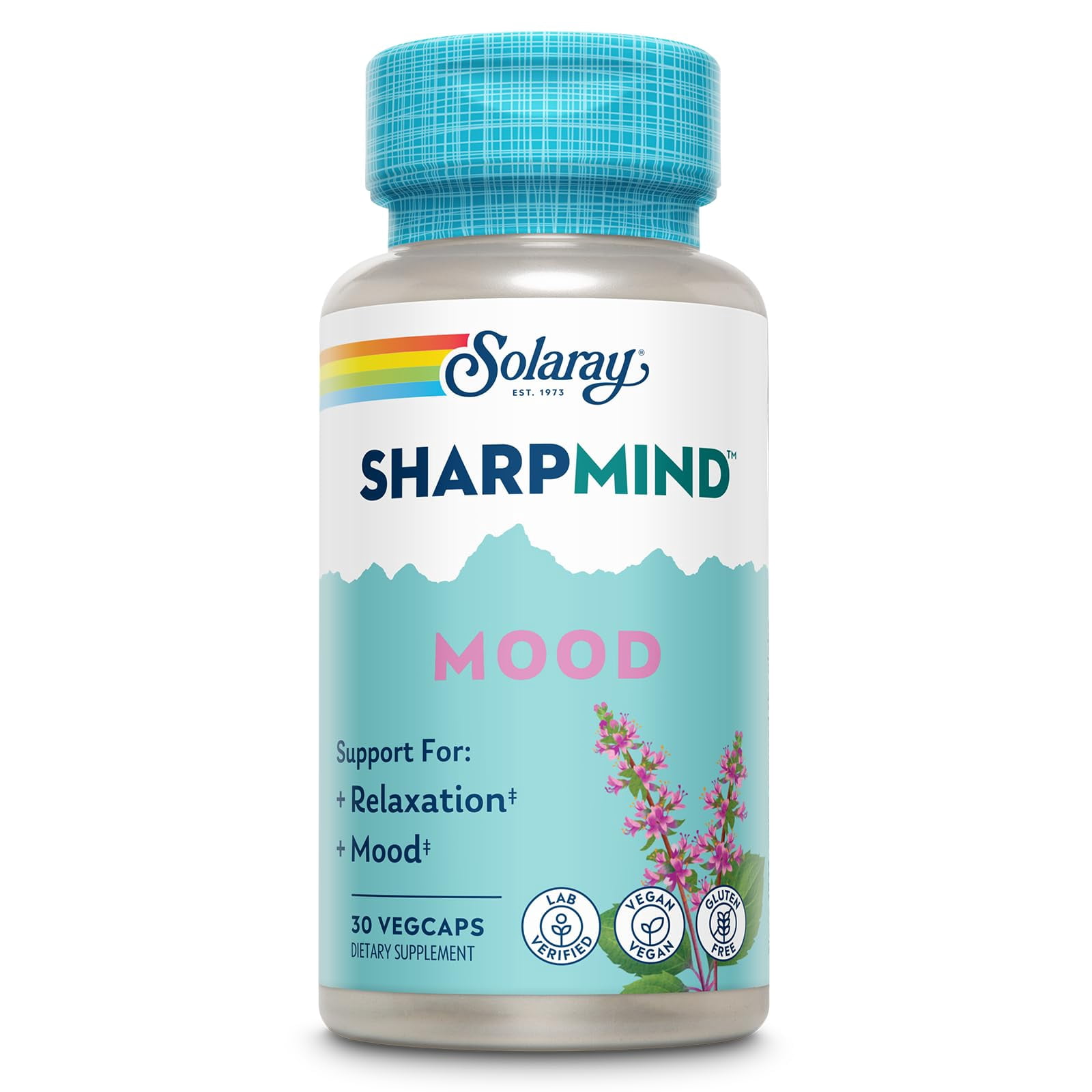 Suplemento SOLARAY SharpMind Mood Support 30 cápsulas vegetarianas ...