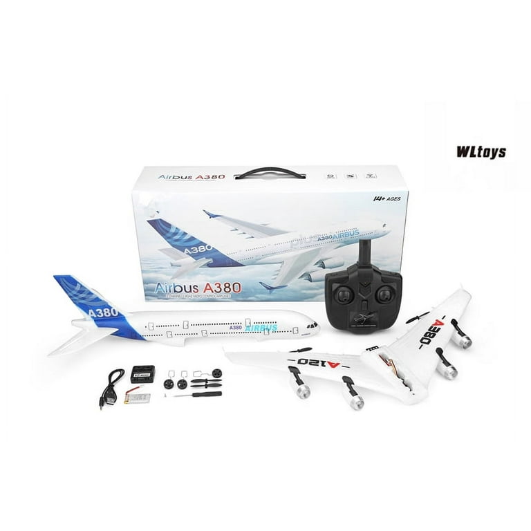 New A380 Airplane 3Ch Fixed Wing Outdoor A120-A380 RC Plane, 59% OFF