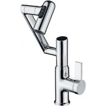 Lefton Rotatable Bathroom Faucet with Temperature Display in Fahrenheit ...