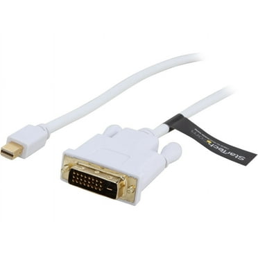 Professional Cable 6" Mini DisplayPort to DVI Female Adapter - Walmart.com