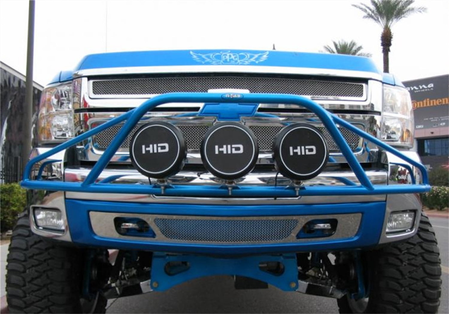 N Fab Prerunner Light Bar Silverado | Shelly Lighting