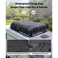 CAFORKP Heavy Duty All Weather Roof Top Cargo Basket 90x50x6in,250LBS ...