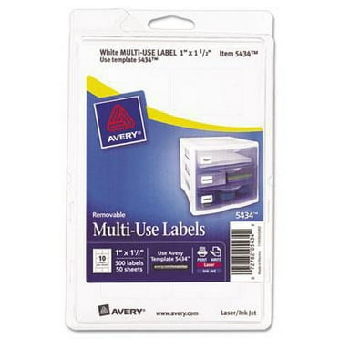 Avery EcoFriendly Mailing Labels, Inkjet/Laser Printers, 3.33 x 4 ...