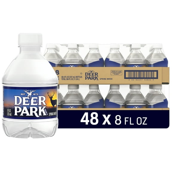 POLAND SPRING Brand Natural Spring Water, 8-ounce Mini Plastic Bottles ...