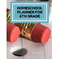 Homeschool Planner for 6th Grade: Planner for One Student - Assignment ...