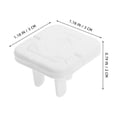 COMPUKAS 15Pcs White Socket Covers Electrical Outlet Covers Safety ...