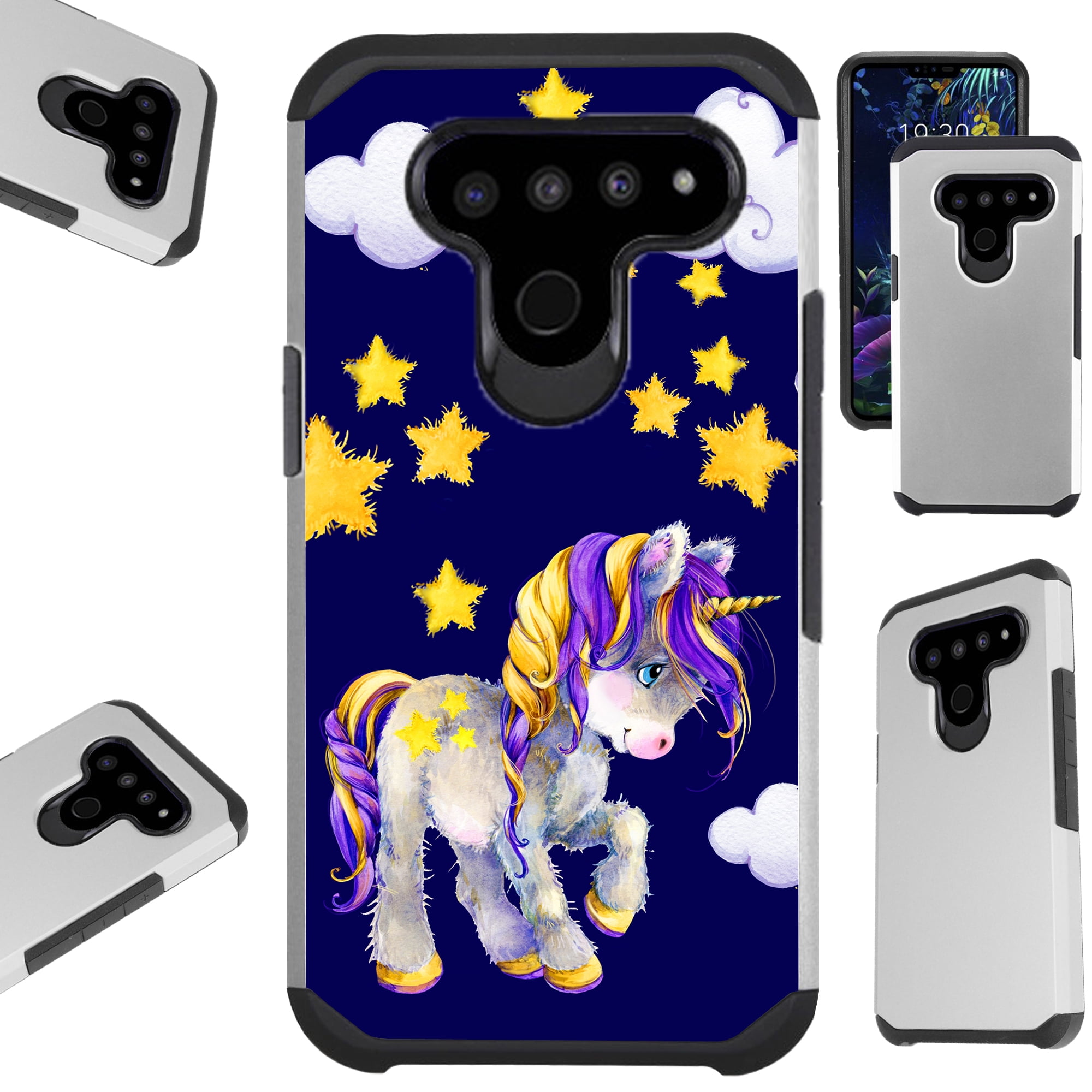 WORLD ACC Fusion Phone Case Compatible with LG Stylo 6 Hybrid TPU Cover ...