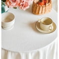 100% Cotton Round Table Cloth Washable Vintage Ruffle Tablecloth For ...