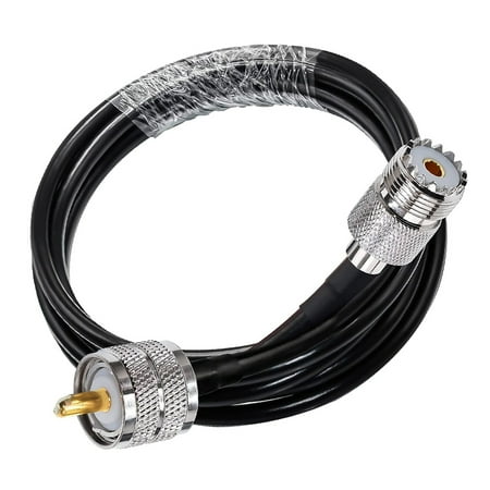 Radio Frequency Adapter Cable PVC PL259 Male to SO239 Female Extension ...