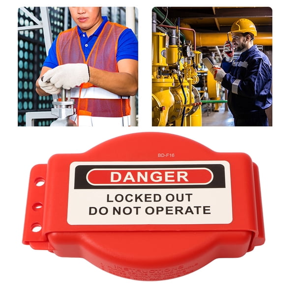 Security Valve Lock, Firm Lightweight Toughness Gate Valve Lockout ...