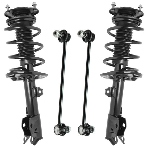 Detroit Axle - RWD Front Struts Sway Bars for 2012-2013 BMW 328i, 2 ...