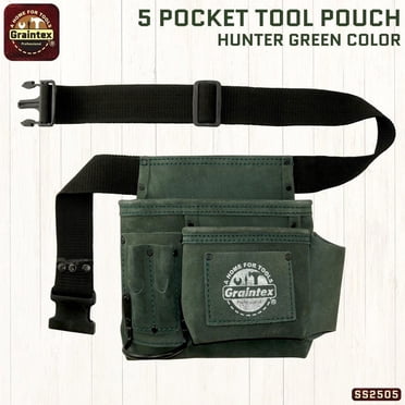 Ideal Industries Tuff-Tote Tool Pouches - premium leather tool pouch w ...