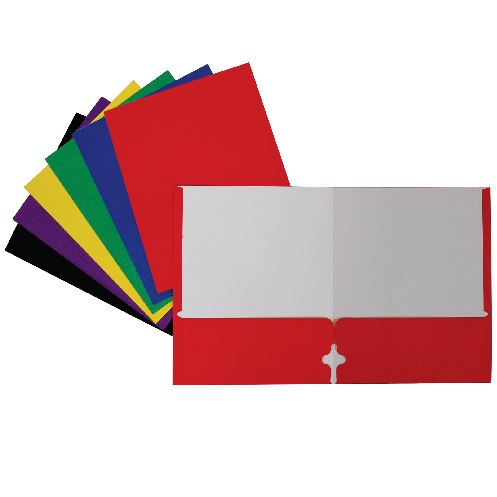 Letter Size Paper Portfolios by Better Office Products, Case of 100 ...