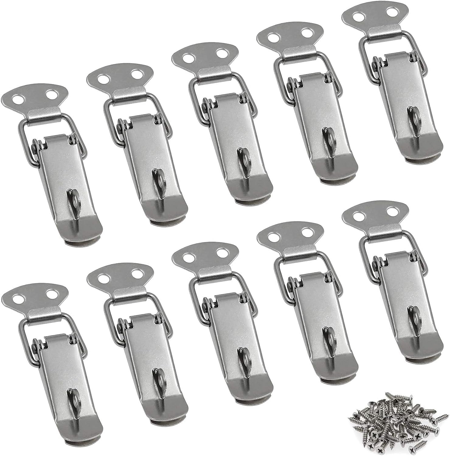 Paquete de 10, cierre de hebilla de cierre de palanca con resorte de ...