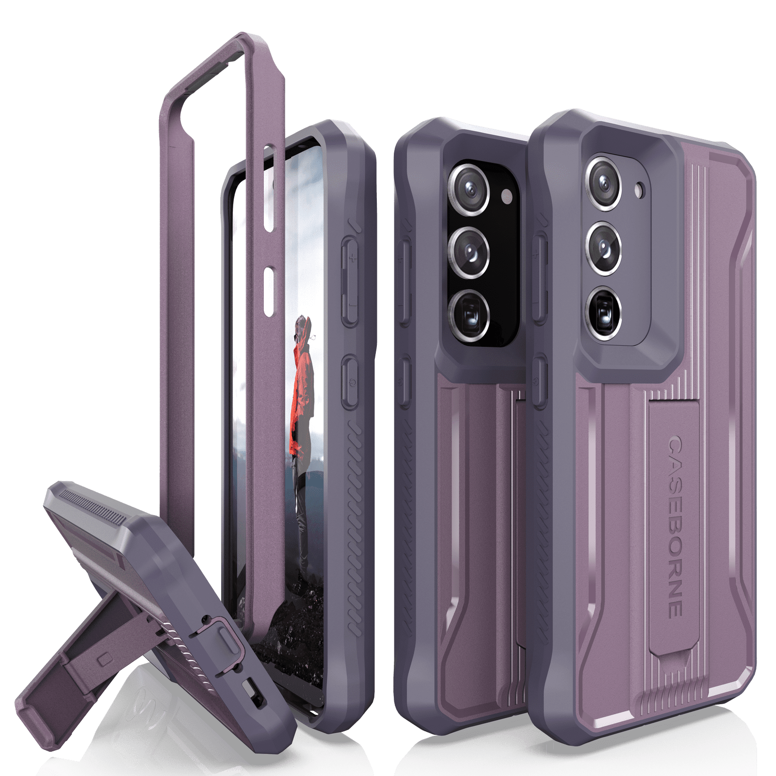 CaseBorne ArmadilloTek V Case for Samsung Galaxy S23 5G with Kickstand ...