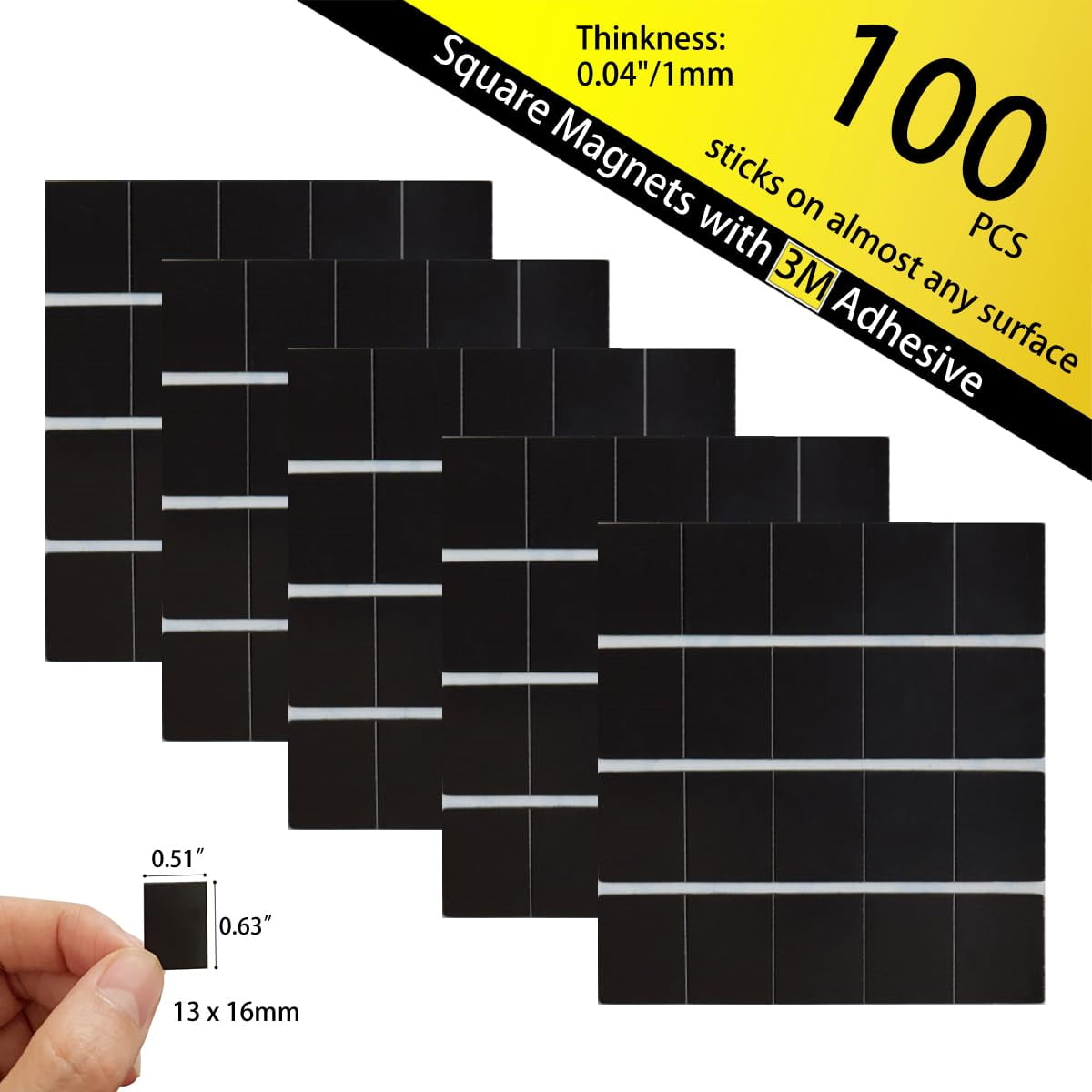 Click here for Fclub Ultrathin Adhesive Magnets 100pcs 3m Selfadh... prices