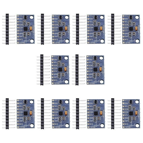 10Pcs MPU6500 Gyroscope Accelerometer Sensor Module 6-Axis GY-6500 ...