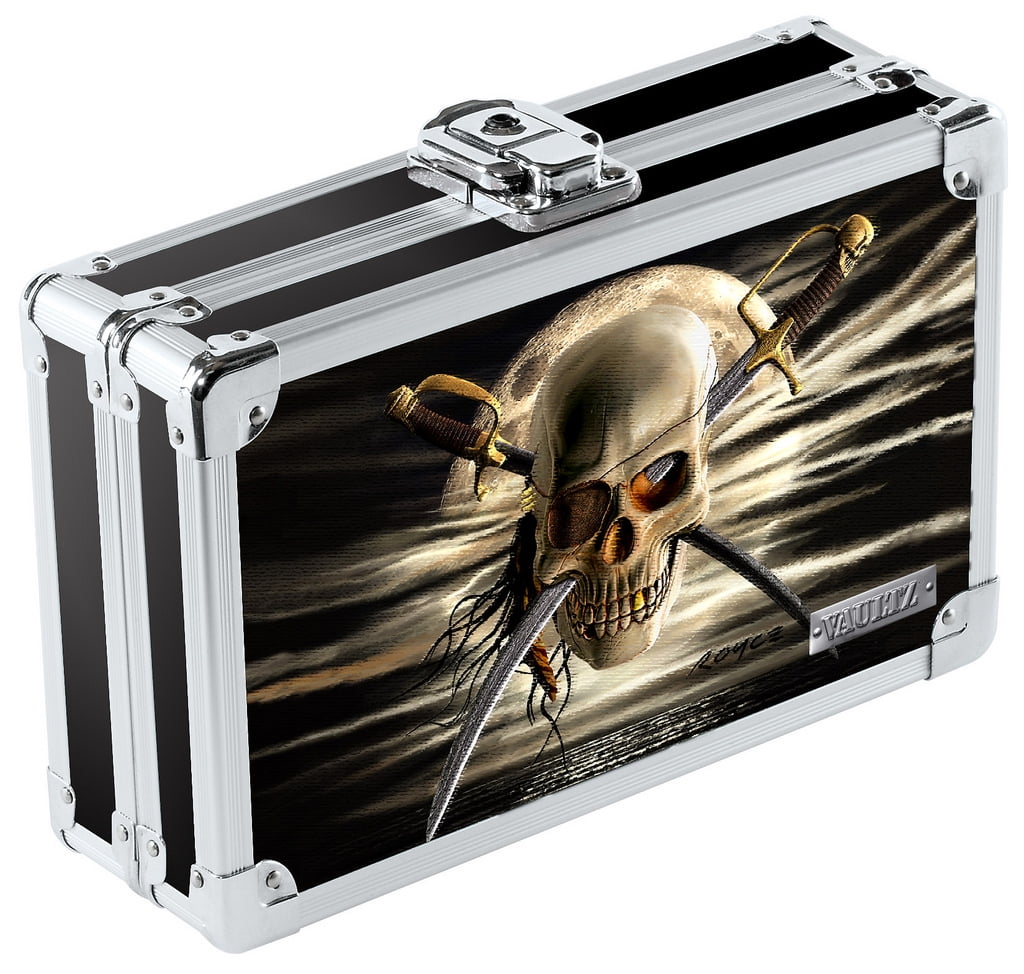 Vaultz Locking Pencil Box, Pirate Skull - Walmart.com