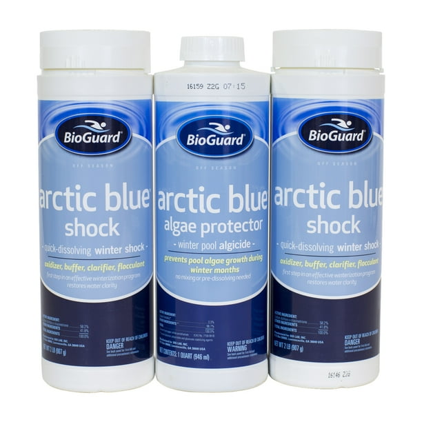 bioguard arctic blue winter closing kit - up to 24k gallons - Walmart ...