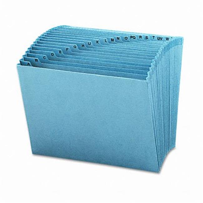 Heavy-Duty A-Z Open Top Expanding Files 21 Pockets Letter Teal ...