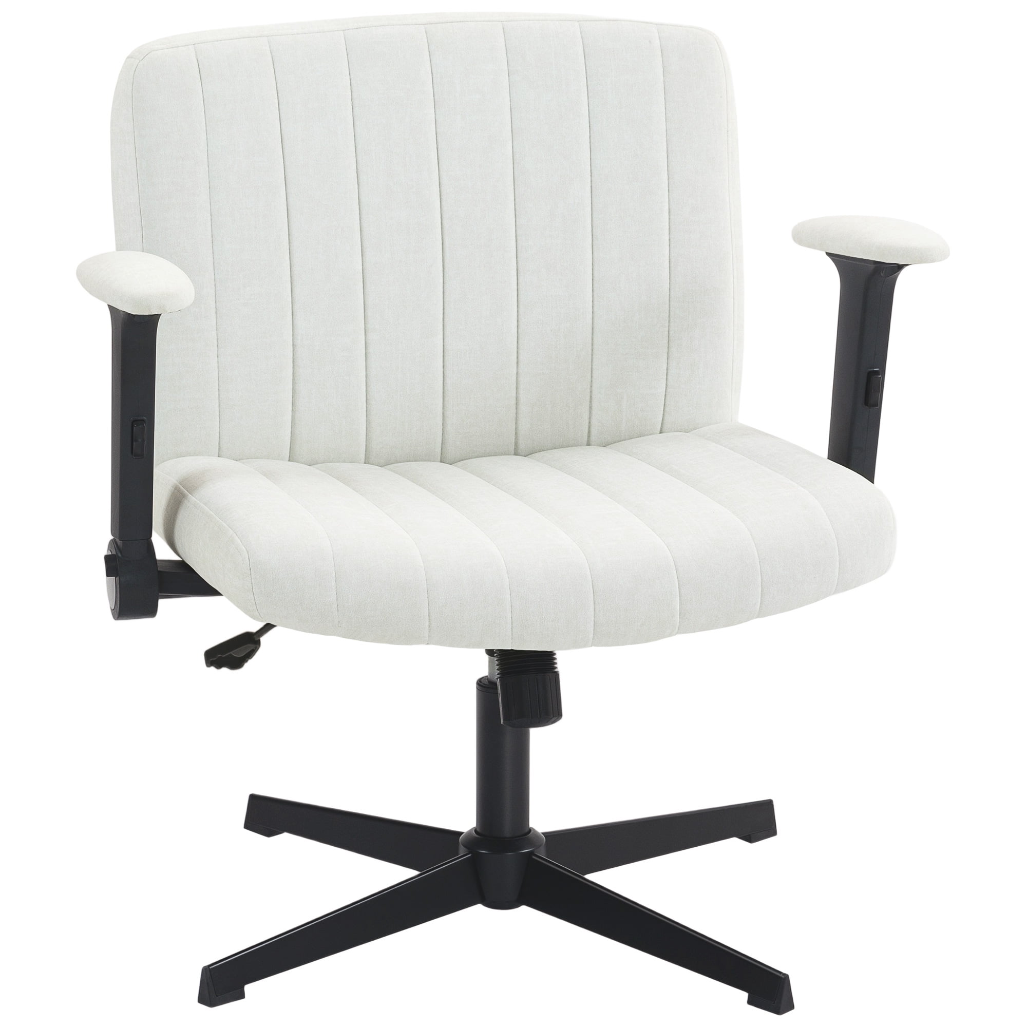 Click here for Homcom Criss Cross Chair With Arms  Wide Office Ch... prices